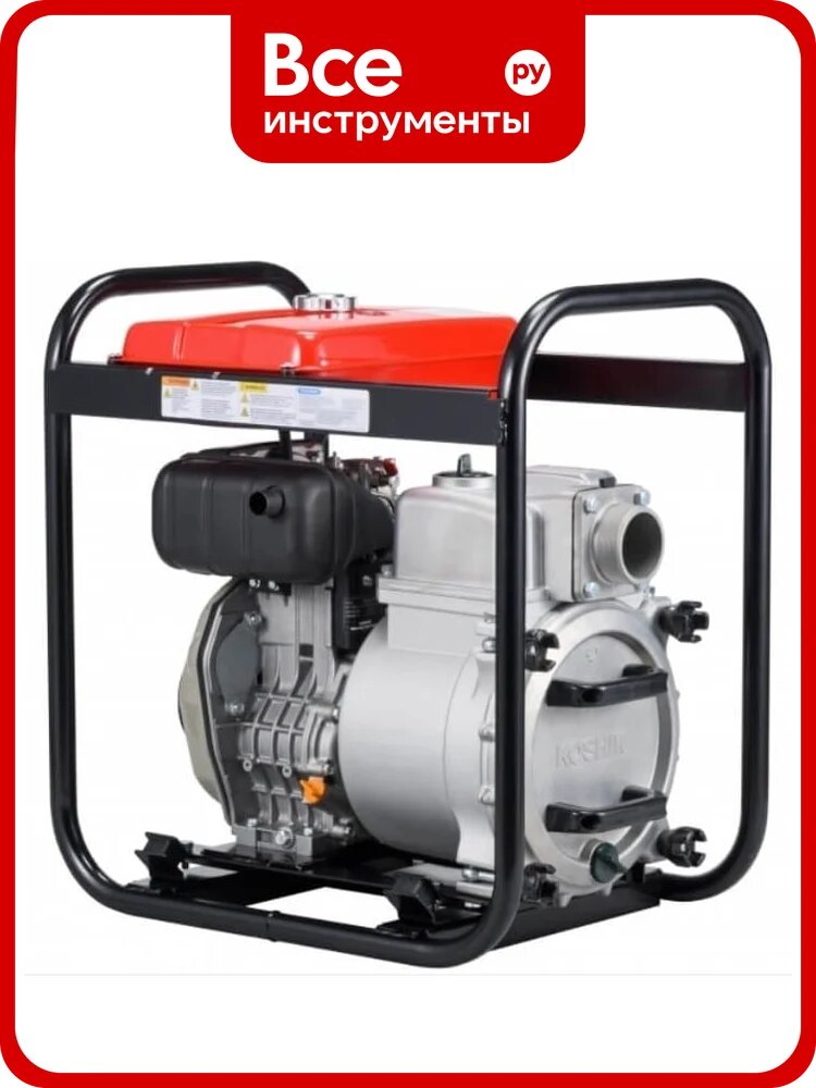Дизельная мотопомпа для сильнозагрязненных вод Koshin KTY-80D 100545644