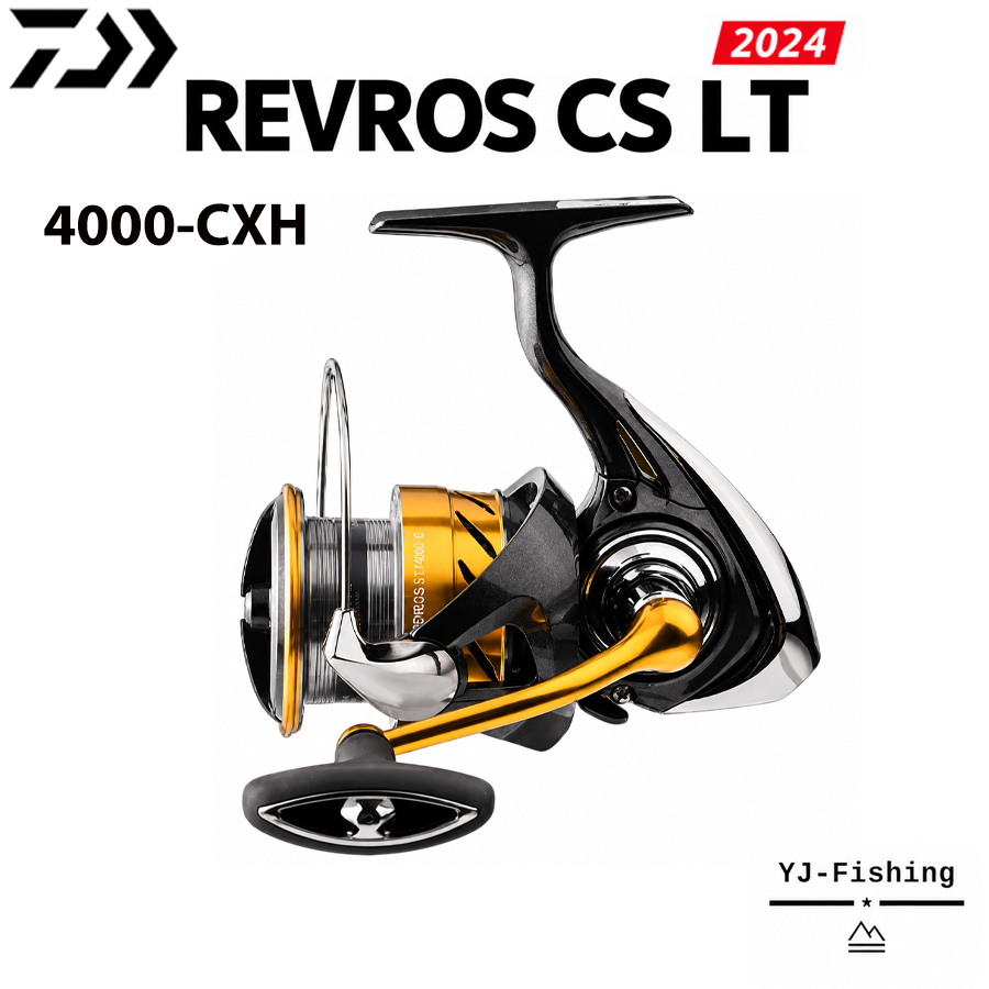 DAIWA 2024 REVROS CS LT 4000-CXH Спиннинговая катушка рыболовная безынерционная для спиннинга, Вьетнам