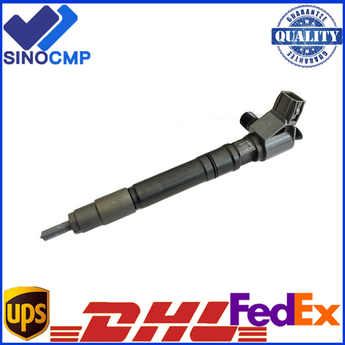 Топливная форсунка 295700-0550 23670-0E010 для Toyota Hilux REVO 1GD-FTV 2.8L