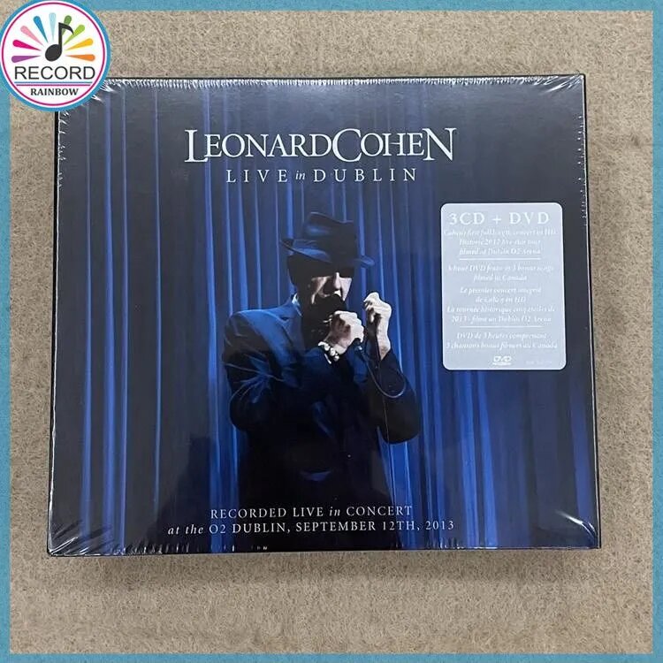 Leonard Cohen Live in Dublin Альбом 3CD+DVD Запись концерта 2013