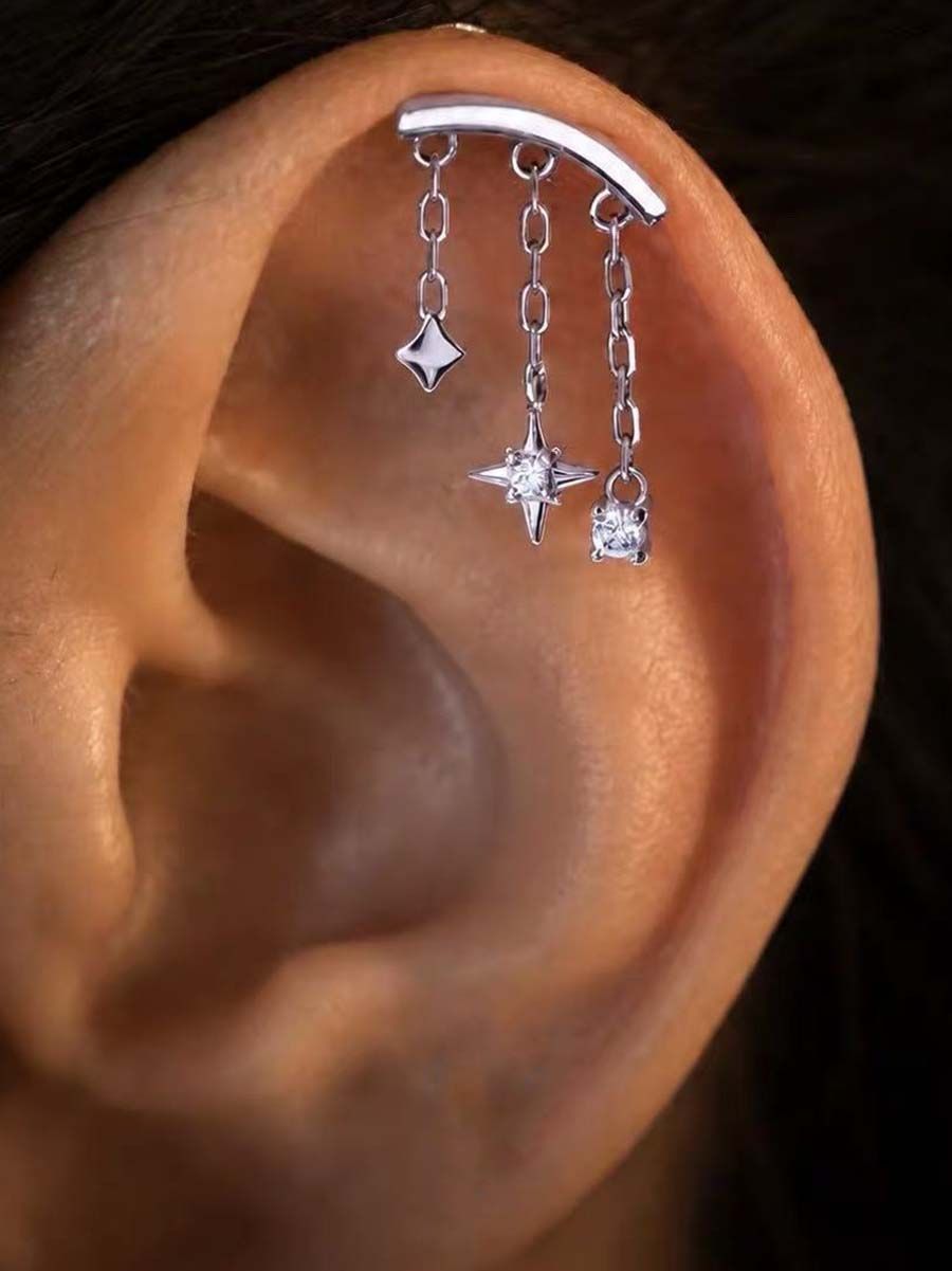 Серьги, металл