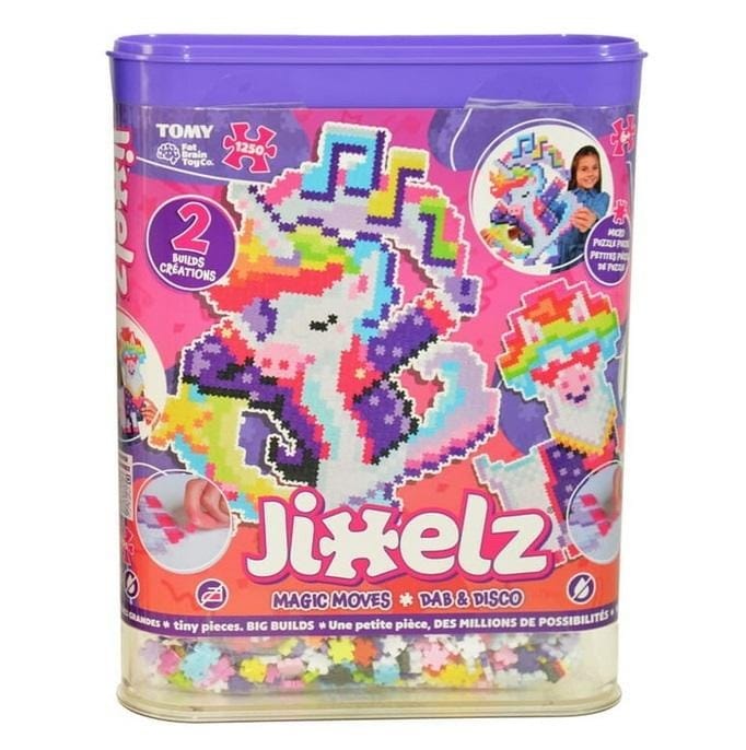 Пазл Fat Brain Toy Co. Танцующие друзья Jixelz, 1250 элементов, разноцветный