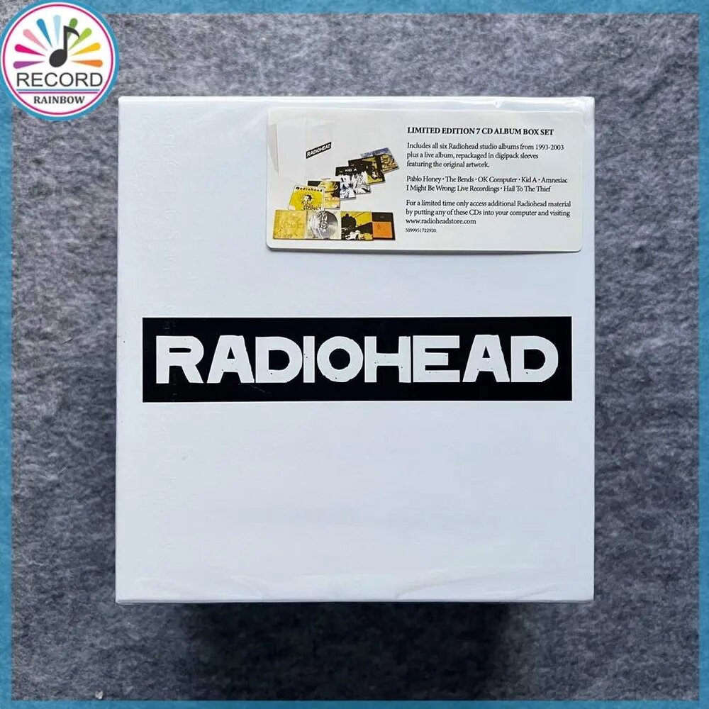 CD Radiohead Album Box Set 7CD Импортные новый, в оригинальной упаковке