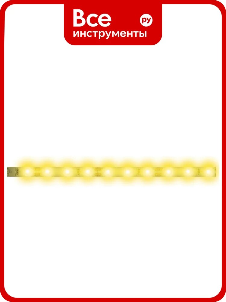 Светодиодная лента Uniel ULS-N21-2835-120LED/m-8mm-IP67-220V-8W/m-50M-YELLOW 50м UL-00003769
