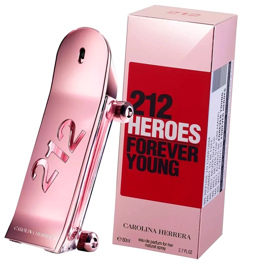 Каролина Херрера 212 Хирос - женская парфюмерная вода 80 мл / Carolina Herrera 212 Heroes Forever Young