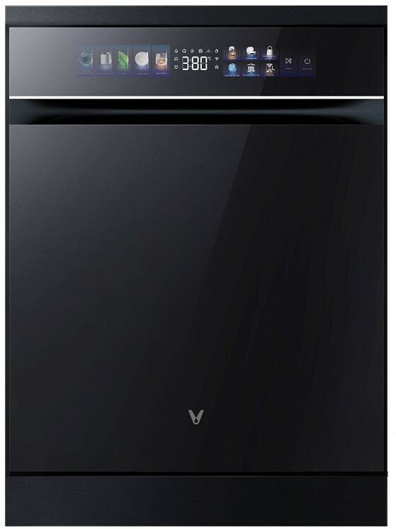 Посудомоечная машина Viomi VBDW161, встраиваемая 60 см, 16 комплектов, 14 программ, черная