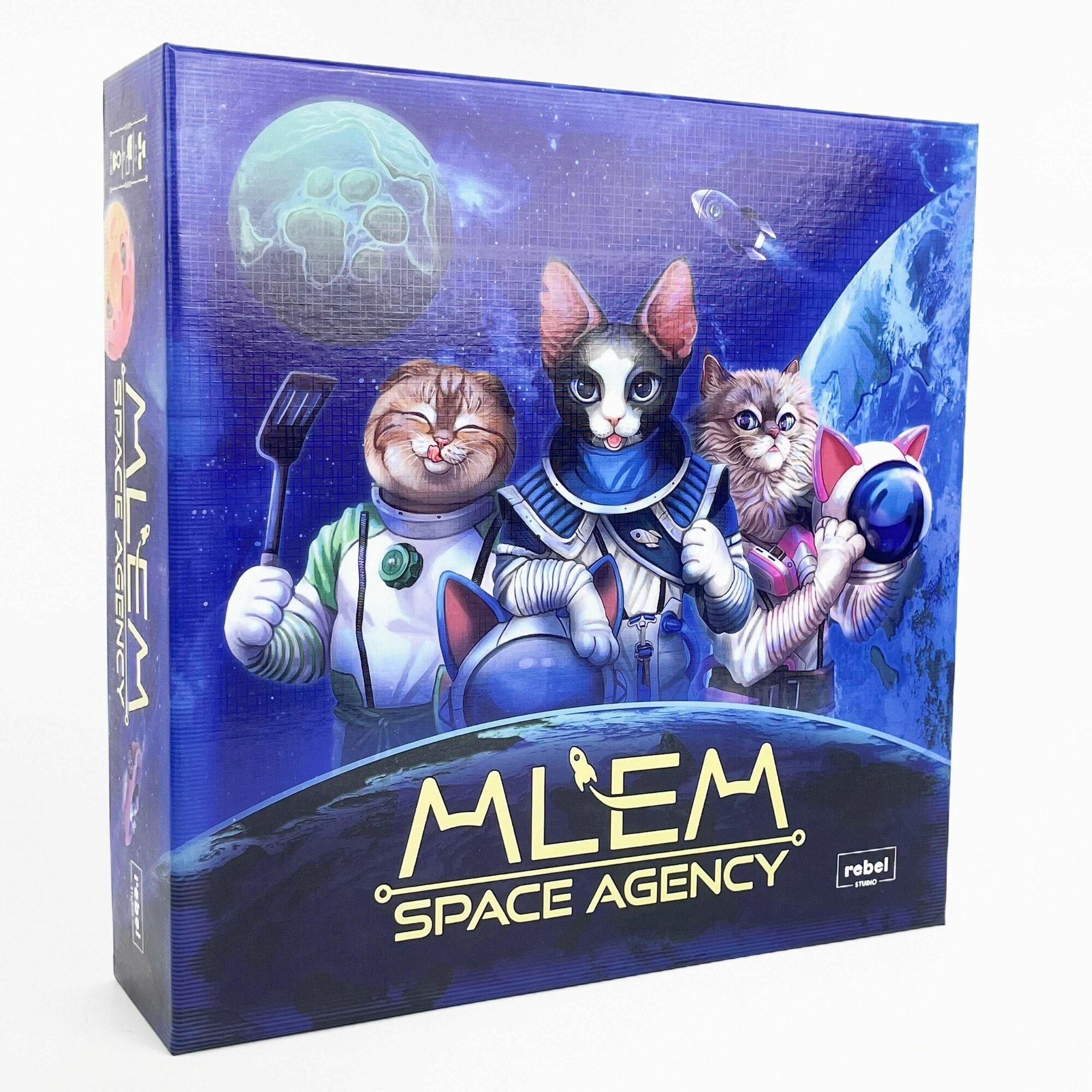 MLEM: Стратегическая Игра 2-5 Игроков 30-60 Минут Вечеринки + Коврик