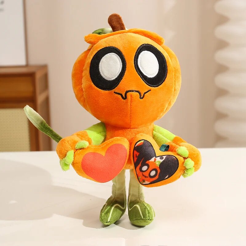 GDzaccly Плюшевые игрушки Dandy World: Тыква, Клубника, Фея Оранжевый, 25cm Pumpkin MMC