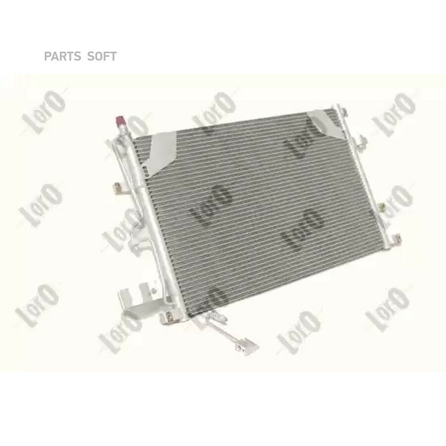 Радиатор кондиционера! без осушителя\ VOLVO S60 2.0T 00-/S70/V70 2.0T 00-/S80 2.0T 98-/XC70 2.3T от официального дистрибьютора, LORO, артикул 0520160004