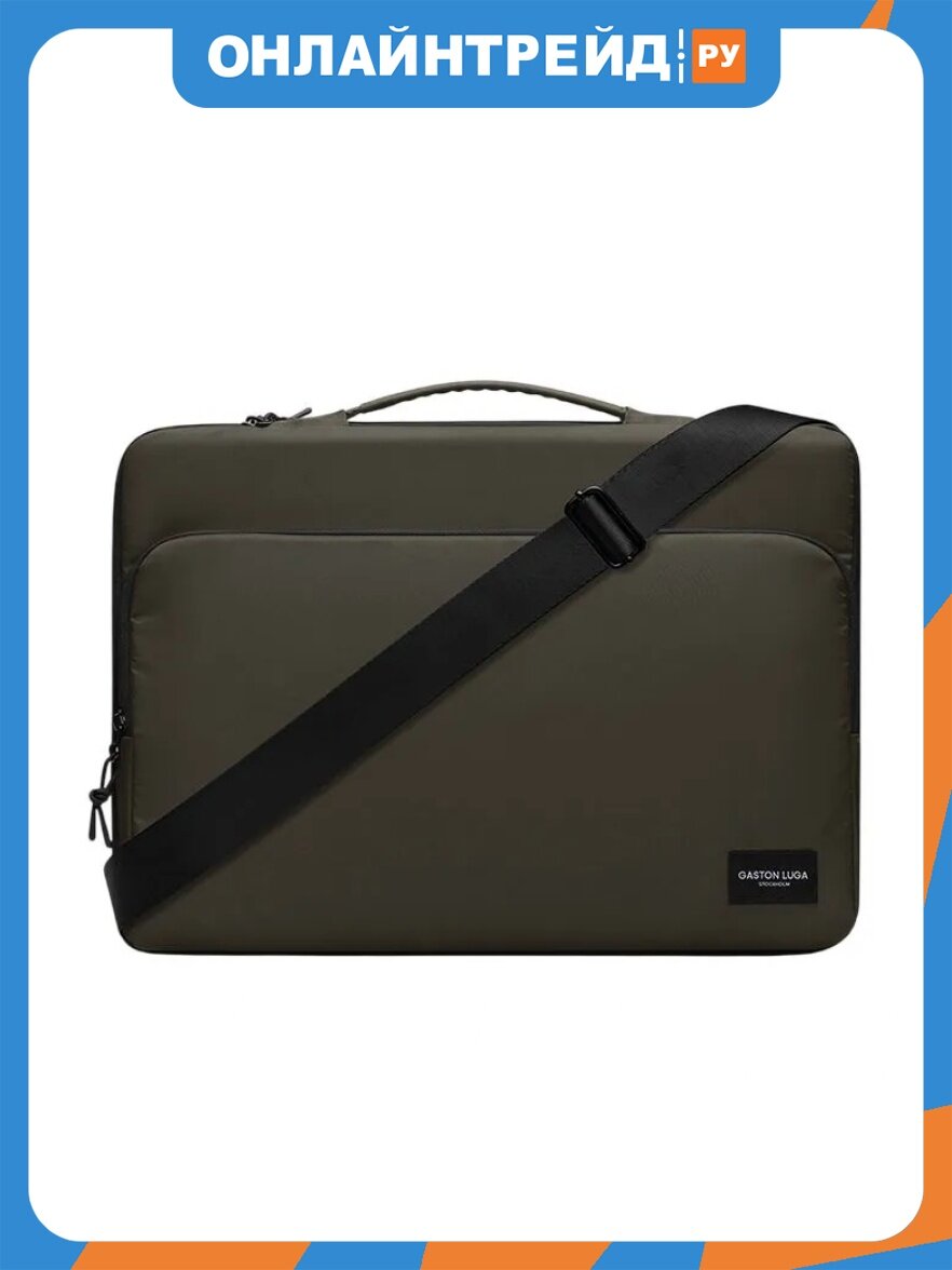 Сумка для ноутбука Gaston Luga Dash Cushioned Briefcase 16" Olive