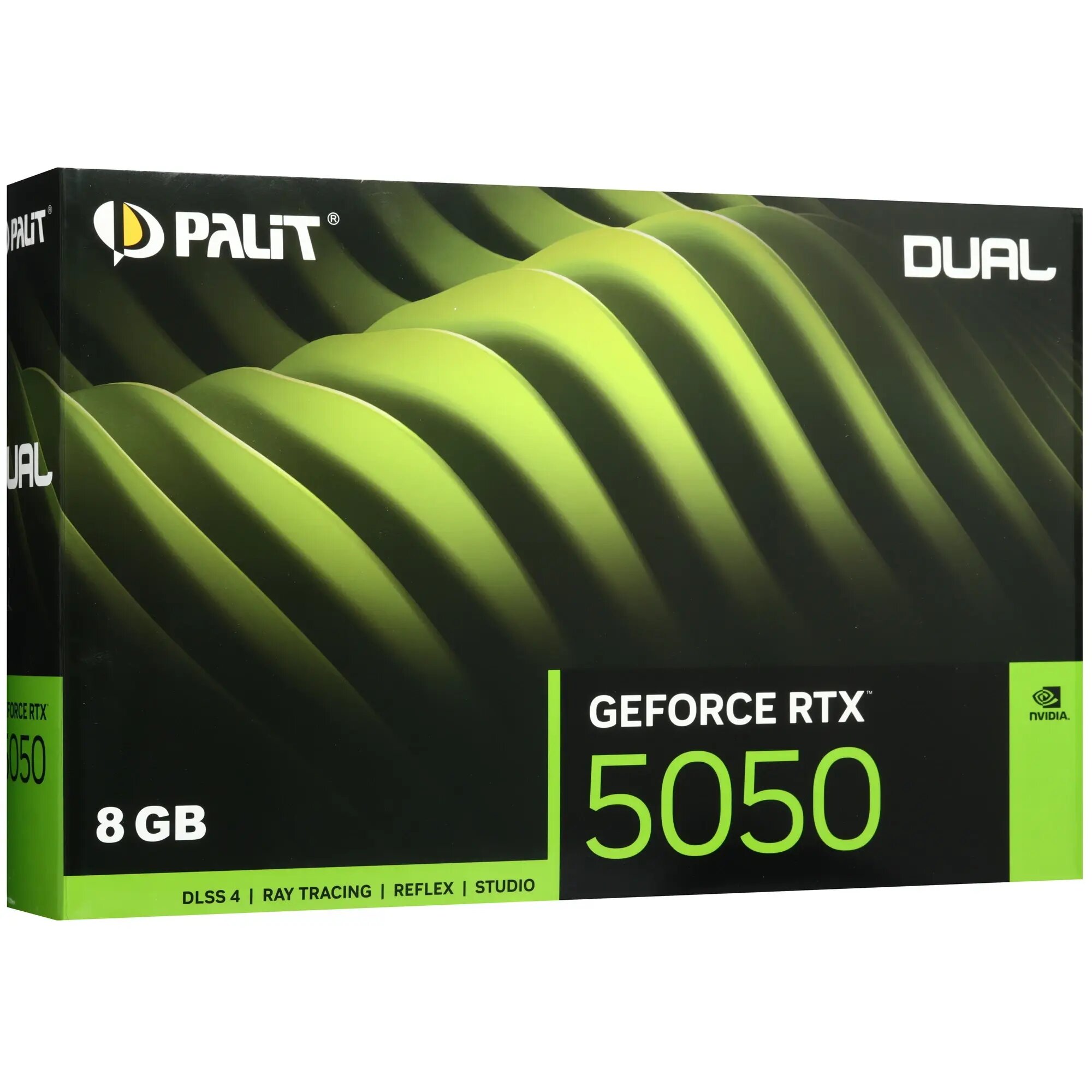 Видеокарта Palit PCI-E 5.0 PA-RTX5050 DUAL NV GeForce RTX 5050 8Gb 128bit GDD