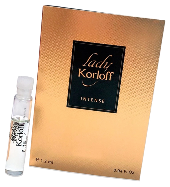 Карлофф Париж Леди Интенс парфюм 1.2 мл сэмпл для женщин - Korloff Lady Korloff Intense миниатюра