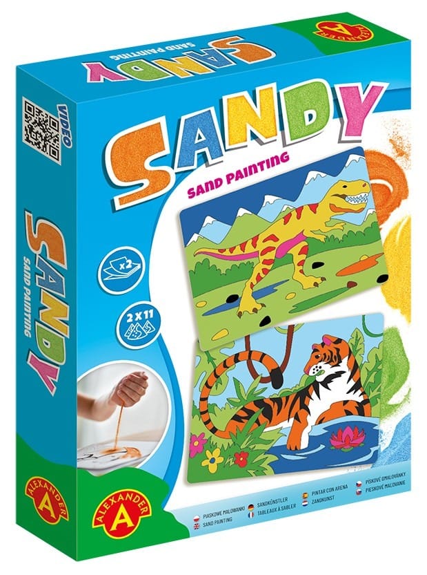 Набор для рисования Alexander Sandy Тигр, T-Rex