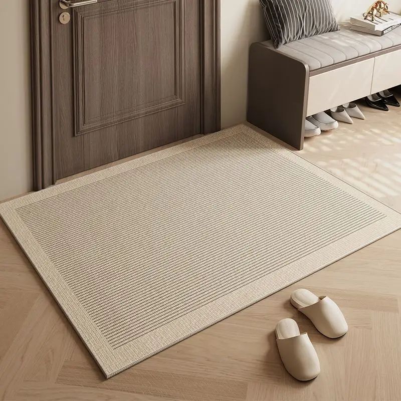 YYD Carpet Коврик придверный 60x90 см 10 мм геометрический бежевый