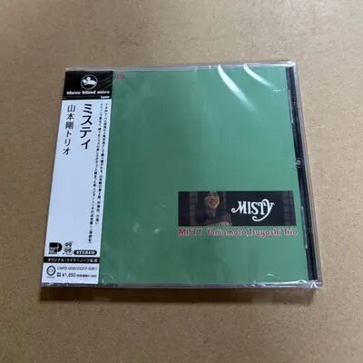 Аудио диск CD трио Цуёси Ямамото Misty, культовая запись лейбла Three Blind Mice в стиле японский боп-джаз, коллекционный носитель для дома и автомобильной магнитолы