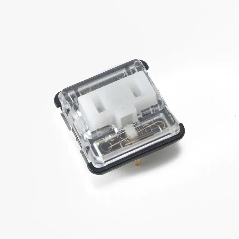 Кайлх Чоц 1350 шоколадный RGB переключатель для клавиатуры 30 PCS, White Click Tactile