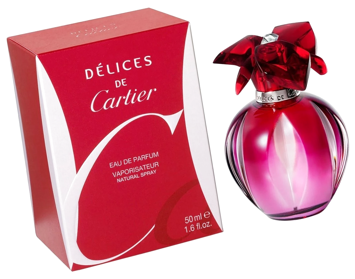 Парфюмерная вода Картье Делис женский аромат 50 мл - Cartier Delices