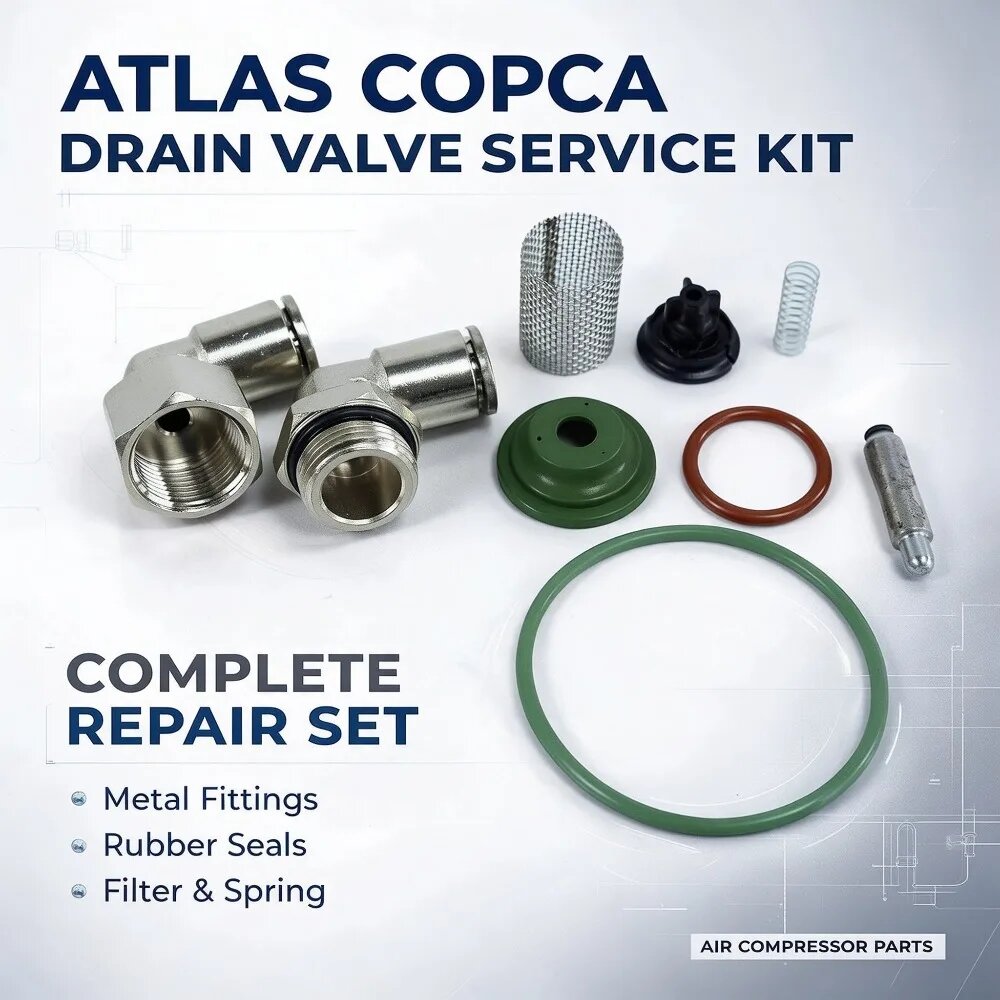 Комплект воздушных компрессоров Atlas WEAR LD200-202-203
