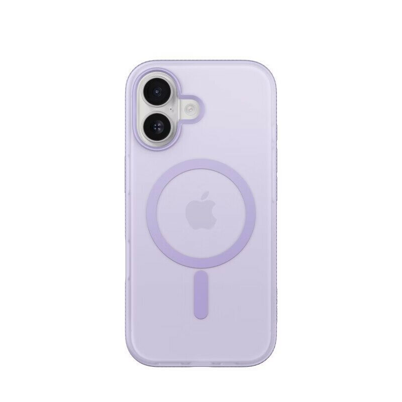 BELKIN Магнитный чехол с полным покрытием для Apple iPhone 17, прозрачный пурпурный Цвет：Лавандовый пурпурный -