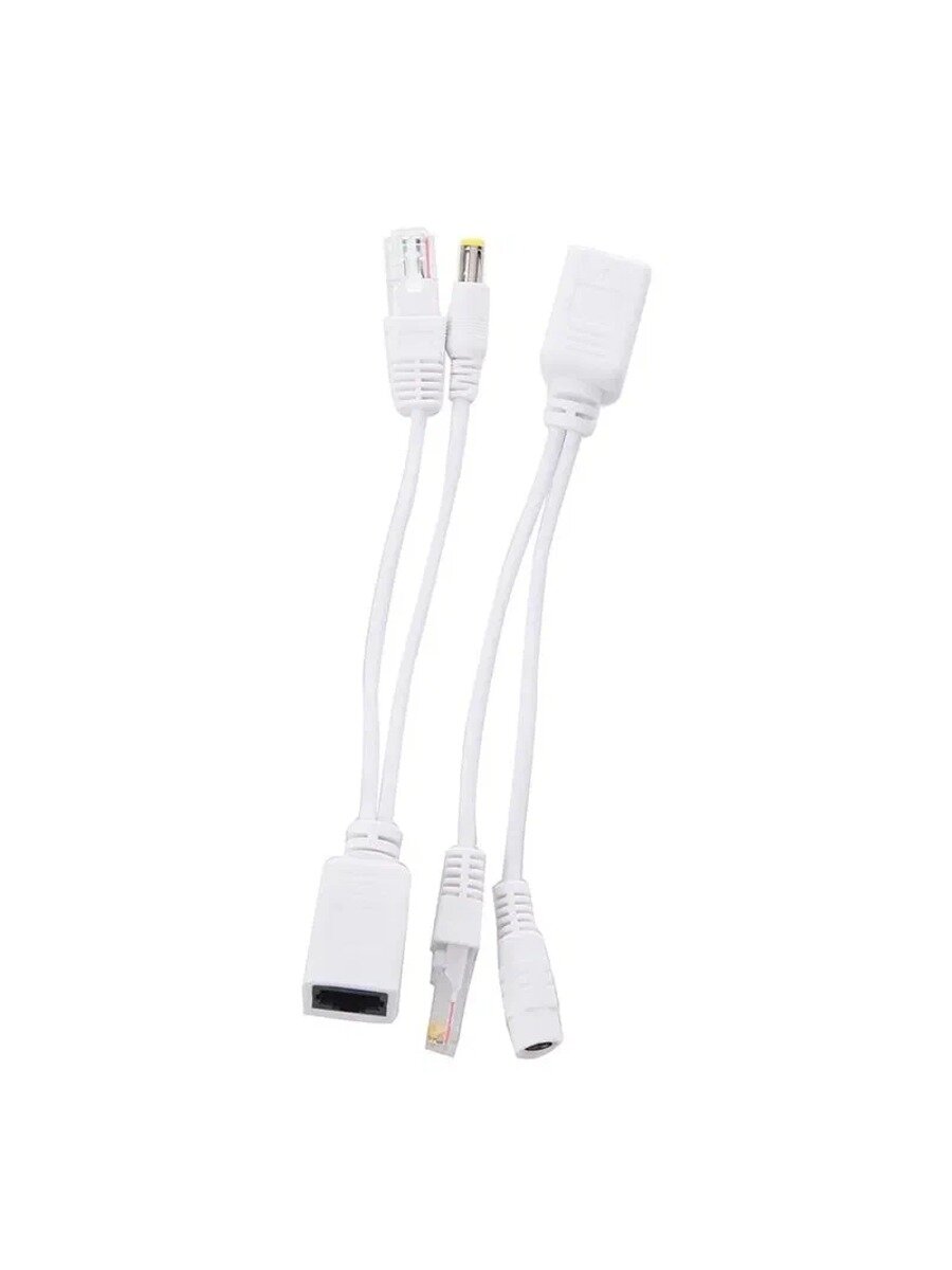 (H T G Y) Инжектор PoE-адаптера с пассивным питанием через Ethernet + Набор разветвителей 5 В 12 24 48