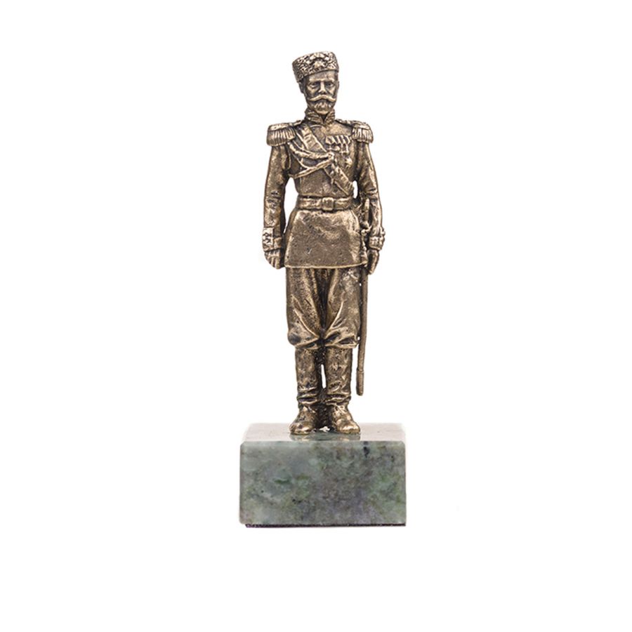 Статуэтка Николай II на подставке (ВхШхД 10см./4см./4см.)