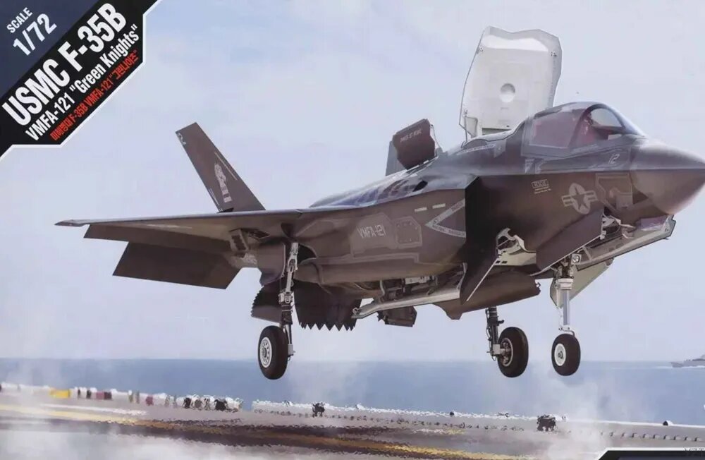 ACADEMY 12569 1/72 F-35B "VMFA-121 Green Kniights" сборная модель самолета