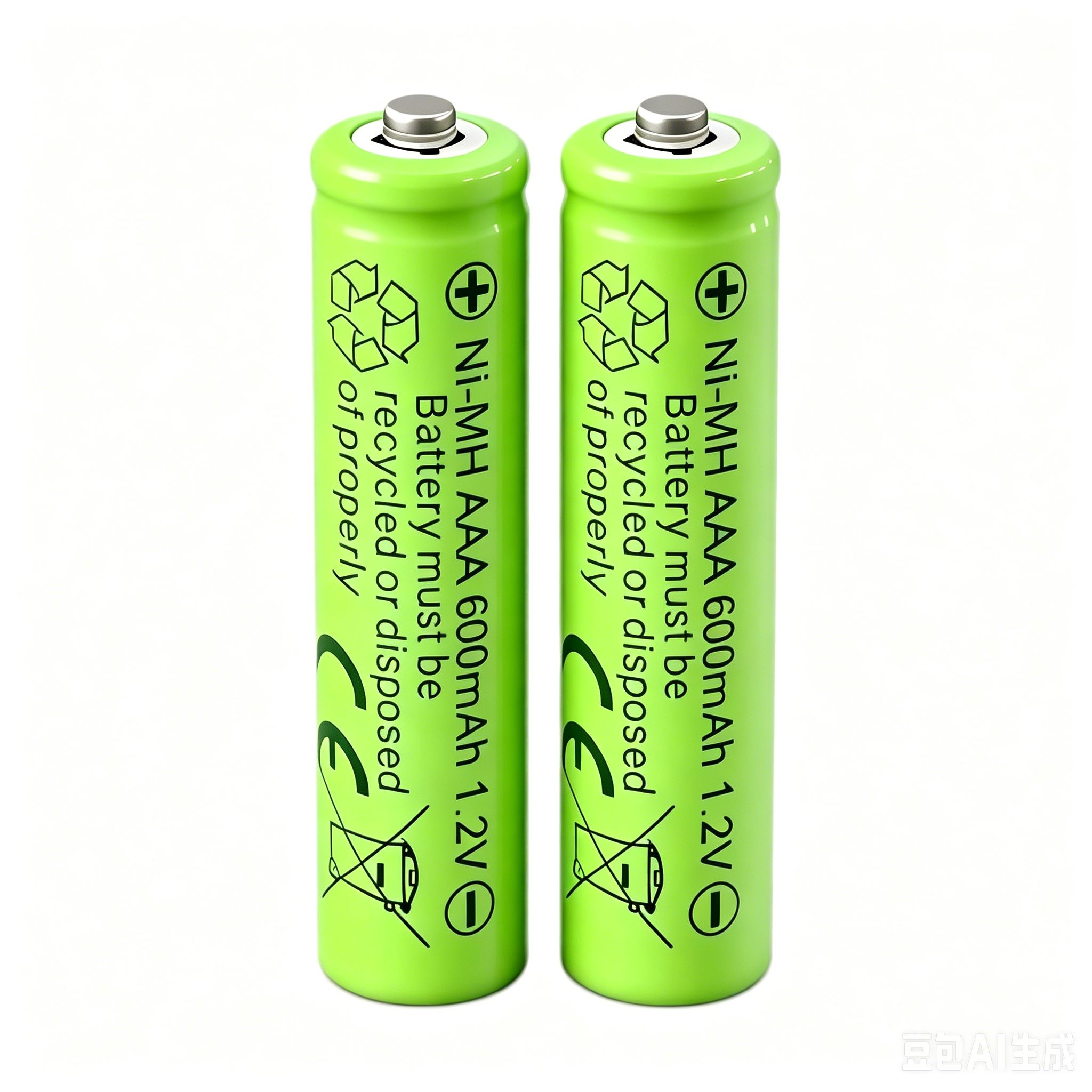 Аккумулятор AAA R03 Ni-MH 600mAh 1.2V, мизинчиковый перезаряжаемый, для радиотелефона DECT, солнечных светильников