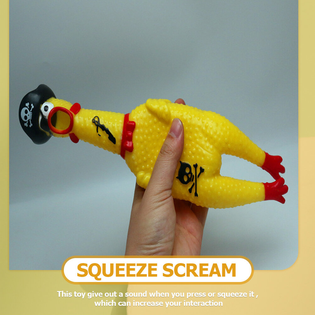 Игрушка Кричащий Цыплёнок 2 Штуки Забавные Игрушки Для Детей 32X9X5Cm