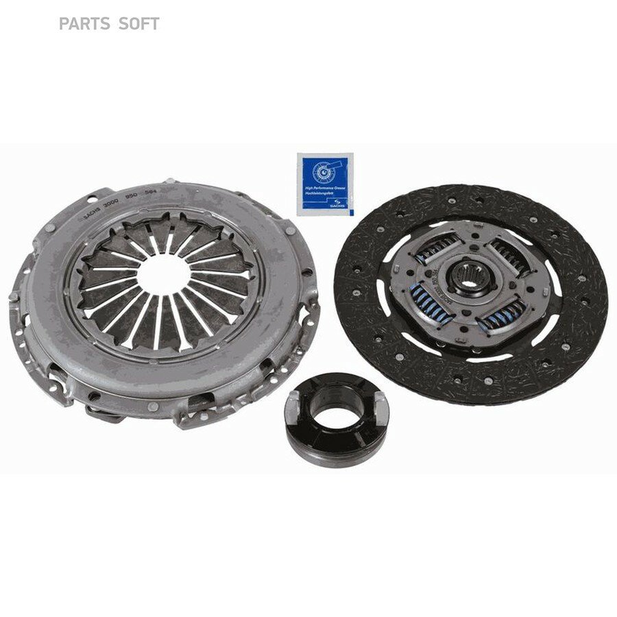К-кт сцепления от официального дистрибьютора, SACHS, артикул 3000950564