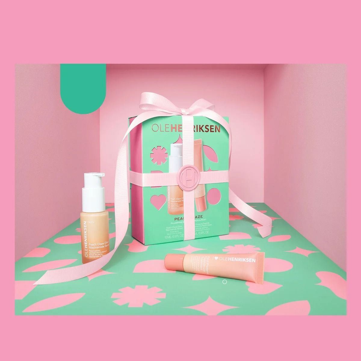 OLE HENRIKSEN Средства для губ Peach Glaze Plumping Duo