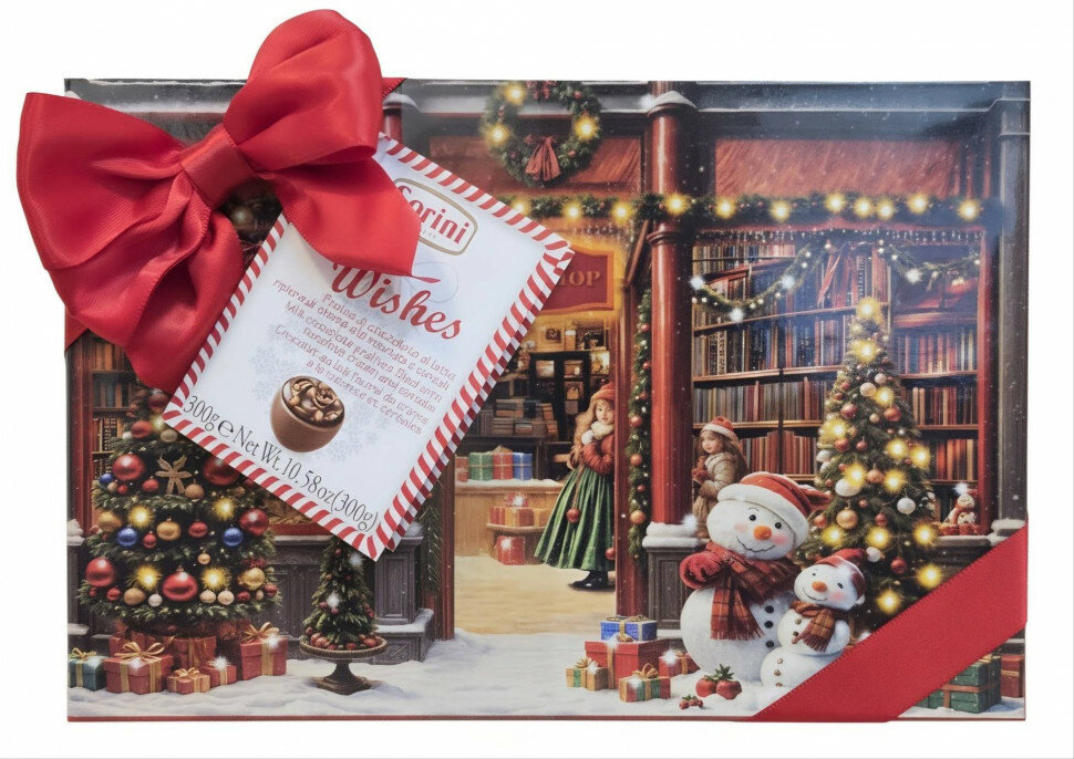 Sorini Christmas Box Cнеговик шоколадные конфеты 300г