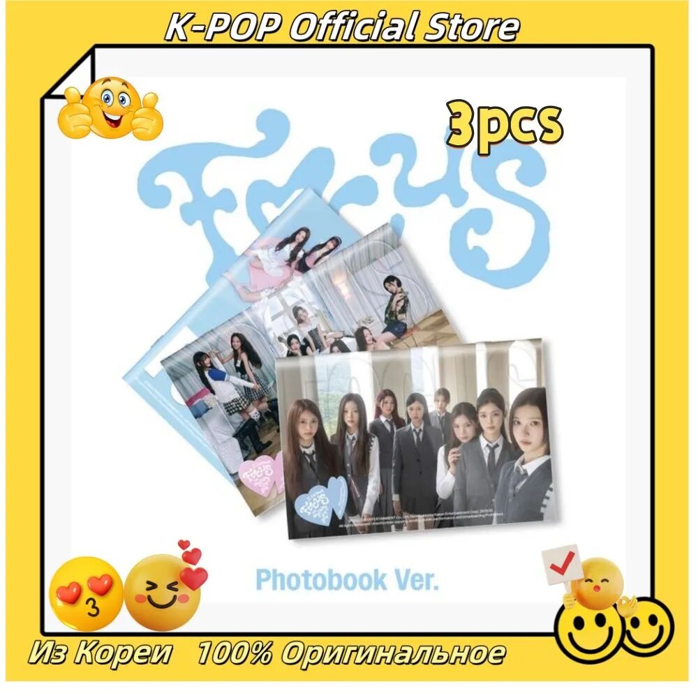 Альбом Hearts2Hearts - 1st Mini Album FOCUS, CD, К-поп, импорт, 2025