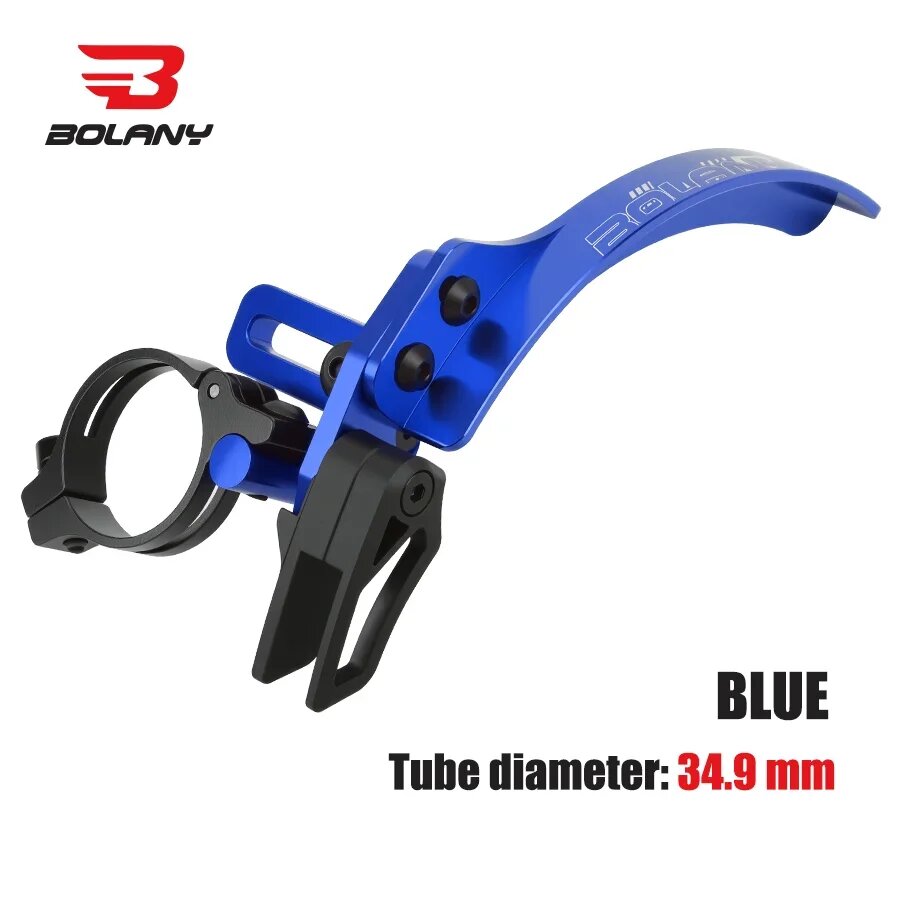 Стабилизатор цепи BOLANY для велосипеда, алюминиевый сплав Guard 34.9mm Blue