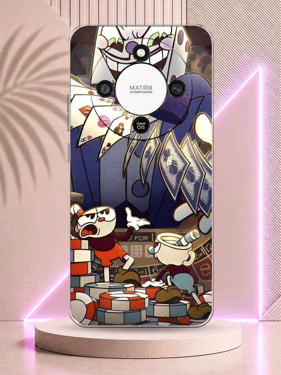 Чехол на Honor Magic 8 Lite Cuphead