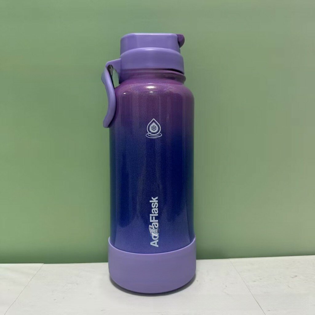 Термокружка из нержавеющей стали градиент blueberrу puff 22oz, изолированная портативная для спорта и активного отдыха