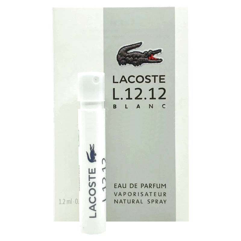 Парфюмерная вода Lacoste Eau De Lacoste L 12 12 Blanc Pure пробник 1.2 / Лакост Л 12 12 Бланк мини-версия