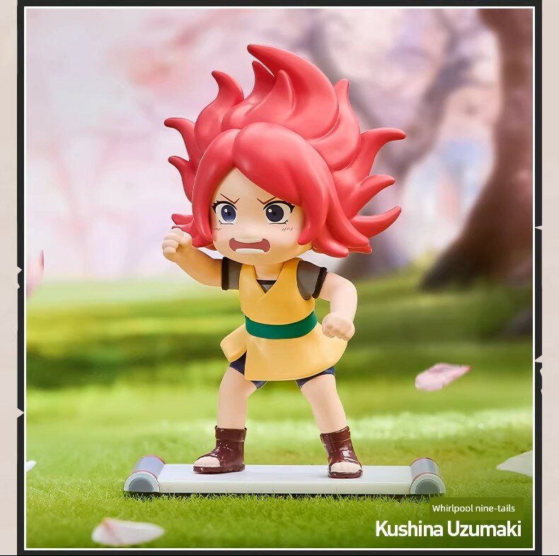 Фигурка Popmart Naruto Shippuden Childhood Series Blind Box PVC Коллекционная Игрушка - Кушина Узумаки Распакованная
