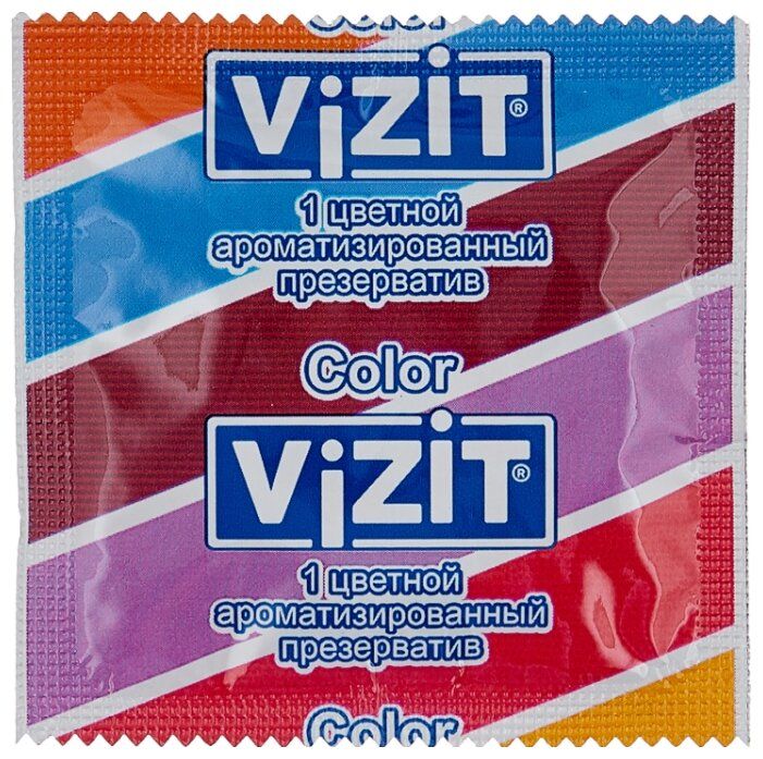 Презервативы визит Color N3 М