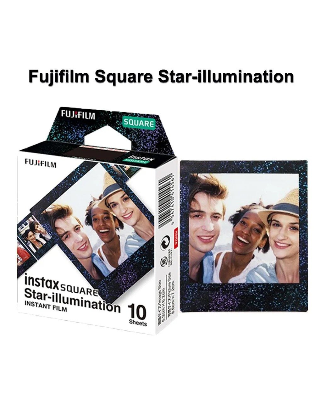 Картридж для Fujifilm Instax Mini Square, Star illumination 10 снимков