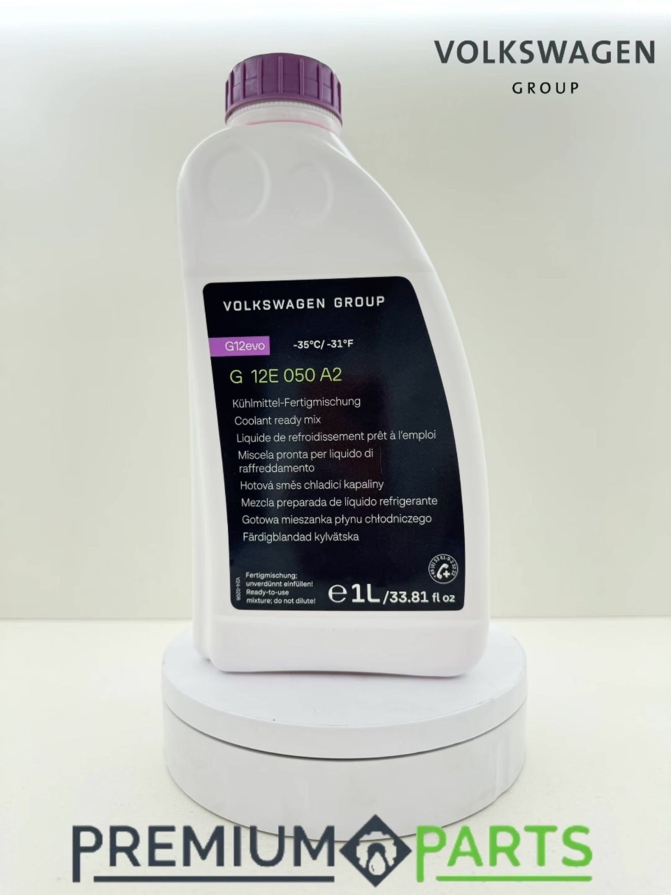 Антифриз VAG "G12evo", готовый, фиолетовый, 1 л