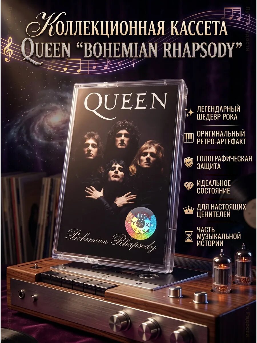 Аудиокассета Queen - Bohemian Rhapsody (Classic Rock)