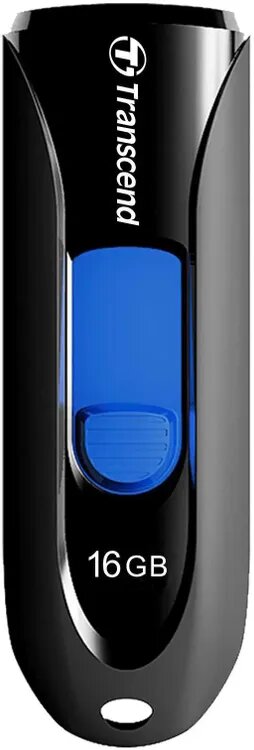 Флешка USB Transcend Jetflash 790 16ГБ, USB3.0, черный