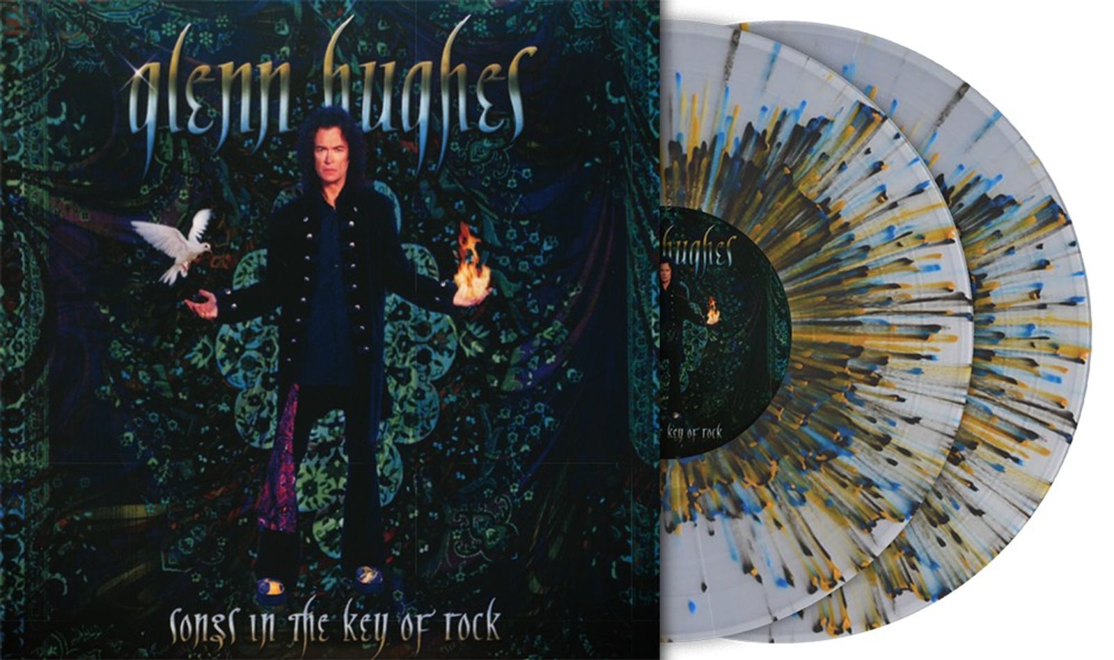 GLENN HUGHES - Songs In The Key Of Rock, (2LP, Европа, INDIE CRYSTAL EXCLUSIVE SPLATTER VINYL) Виниловая пластинка