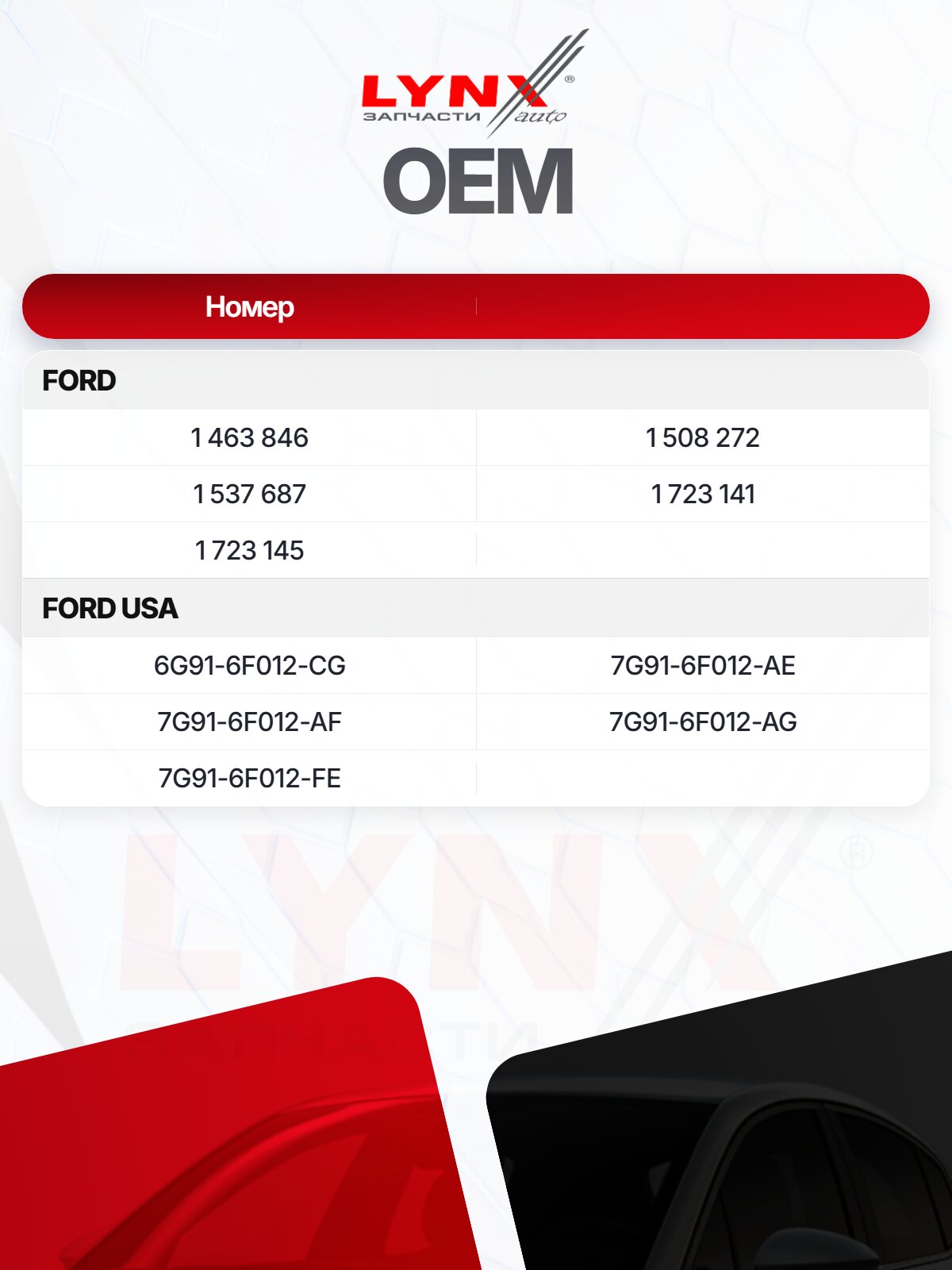 Опора двигателя для FORD — фото 1