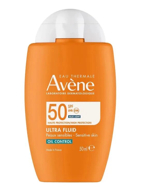 Avene Ultra Fluid Солнцезащитный крем Oil Control SPF 50