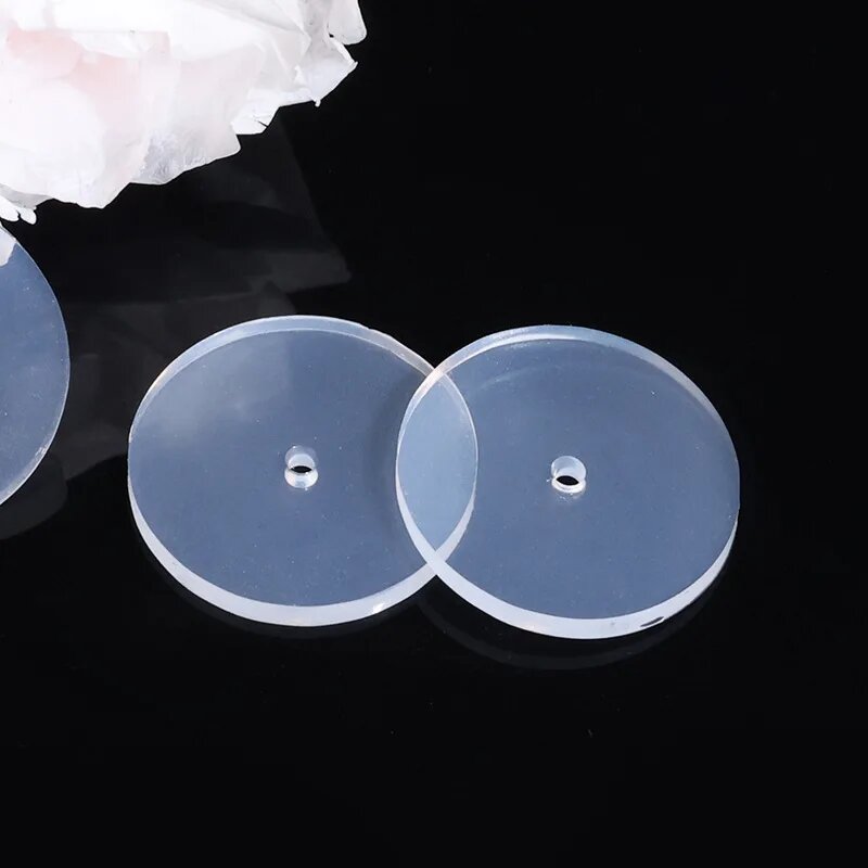 Силиконовые пробки для сережек 50 шт 1x1.2x12mm