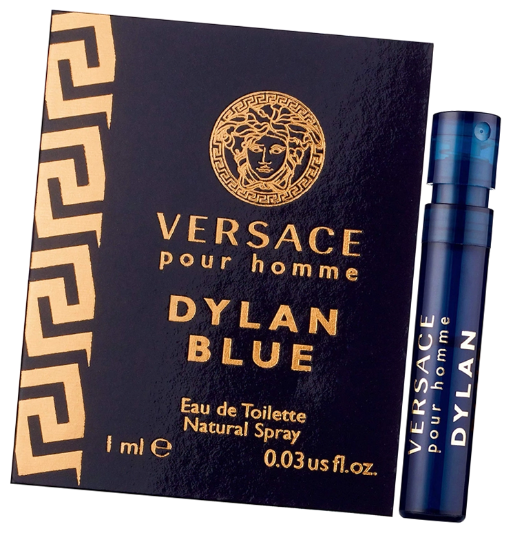Синие Дилан духи Версаче Пур Хом 1 мл пробник / Versace Dylan Blue Pour Homme