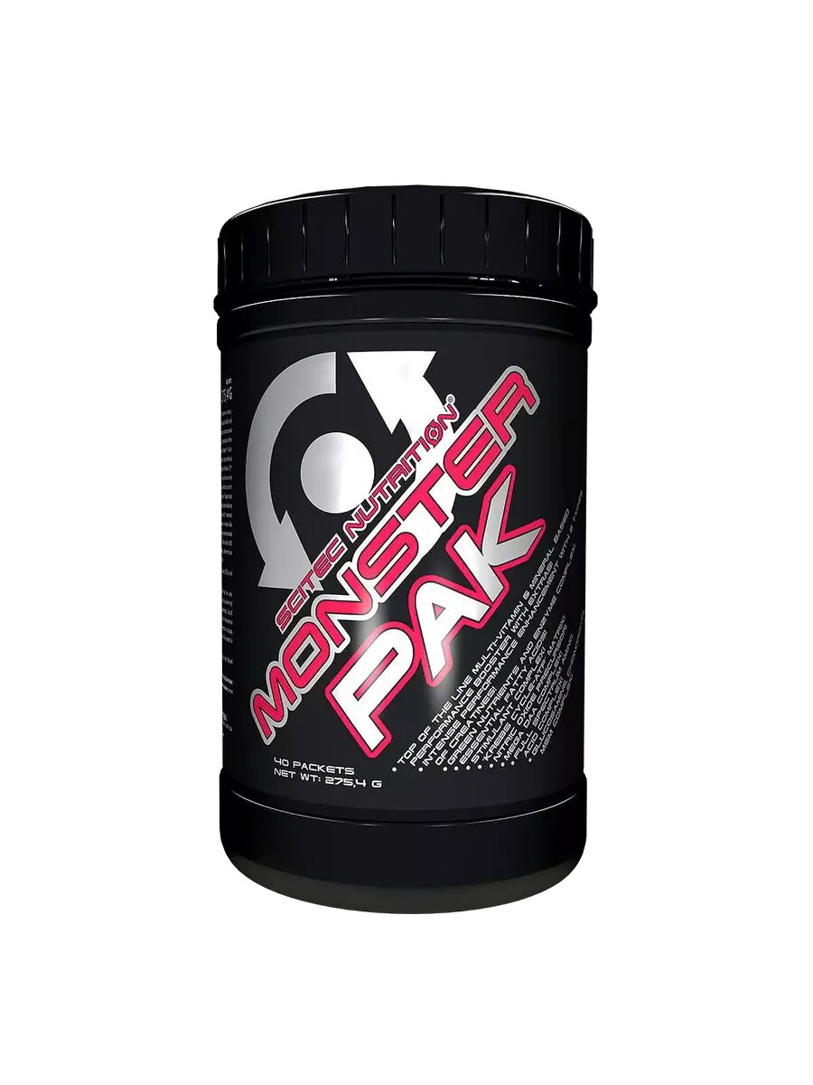 Карнитин Витамины набор Scitec Nutrition Monster Pak 40 пакетиков