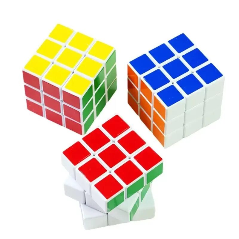 Кубик Рубика 3x3, белый прозрачный корпус, модель 'Белый призрак'