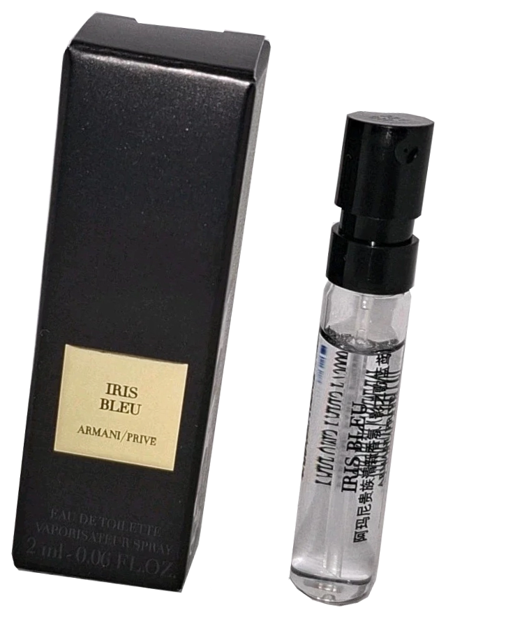Сэмпл аромата Giorgio Armani Iris Bleu 2 / Туалетная вода Джорджио Армани Ирис Блю миниатюра / Стойкий парфюм